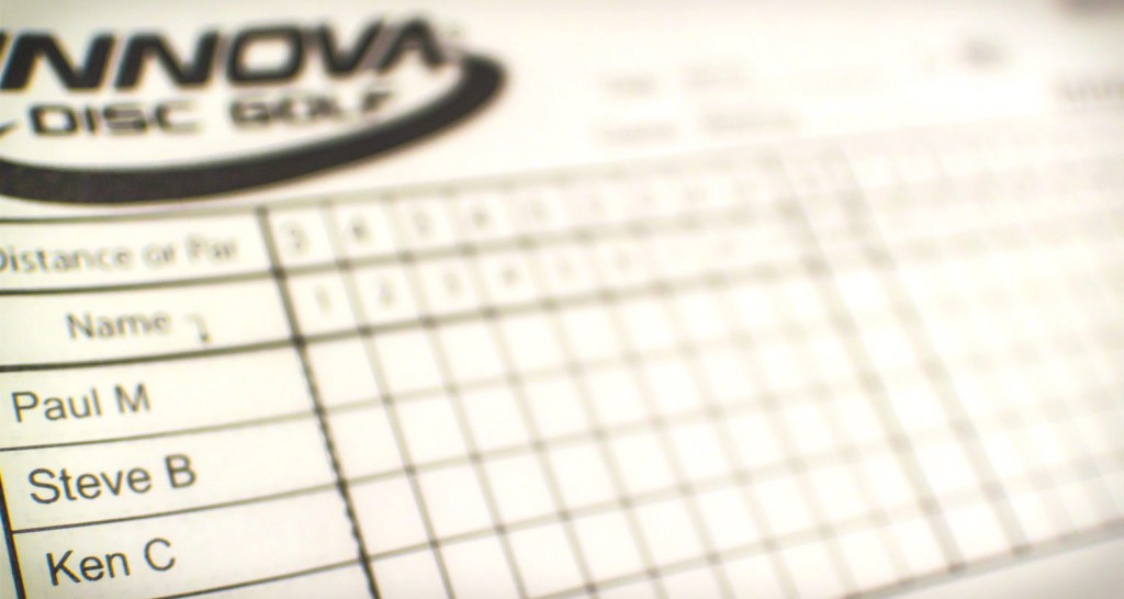 Innova Scorecard - Innova Disc Golf