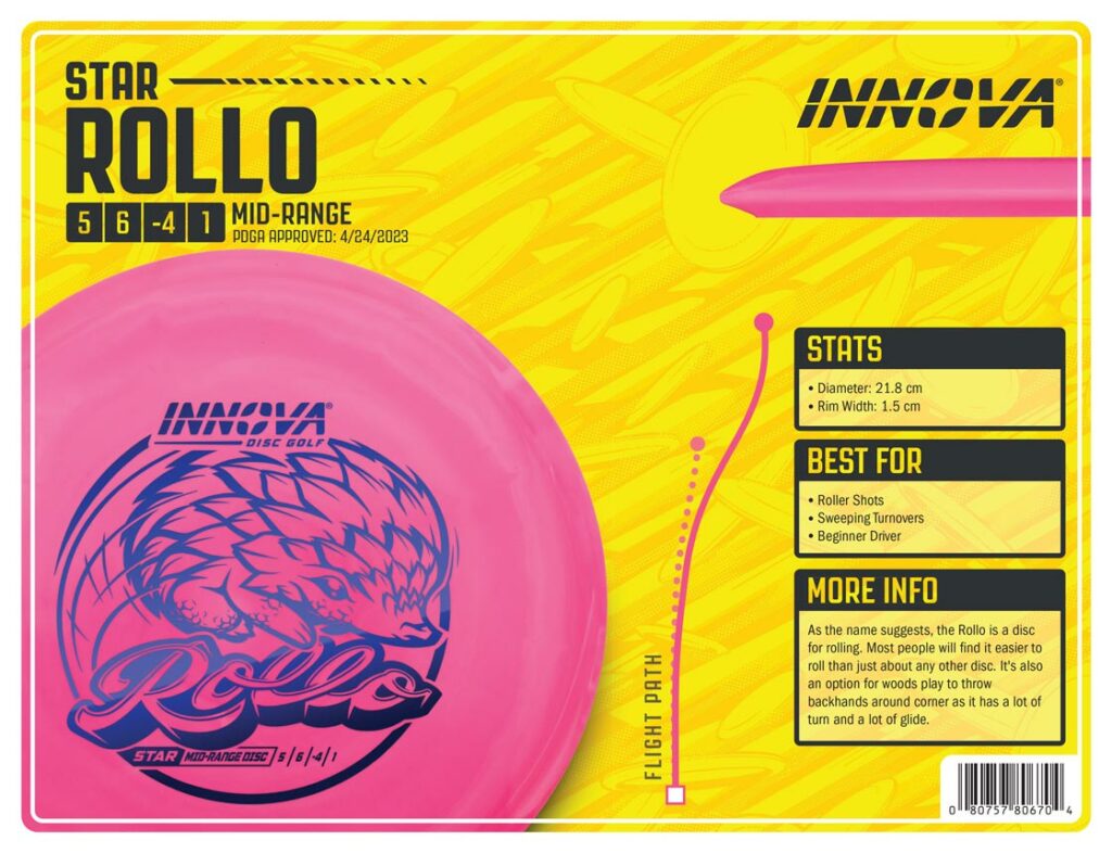 Rolling Out the Rollo - Innova Disc Golf