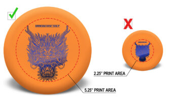 Custom Hot-Stamp Guide - Innova Disc Golf